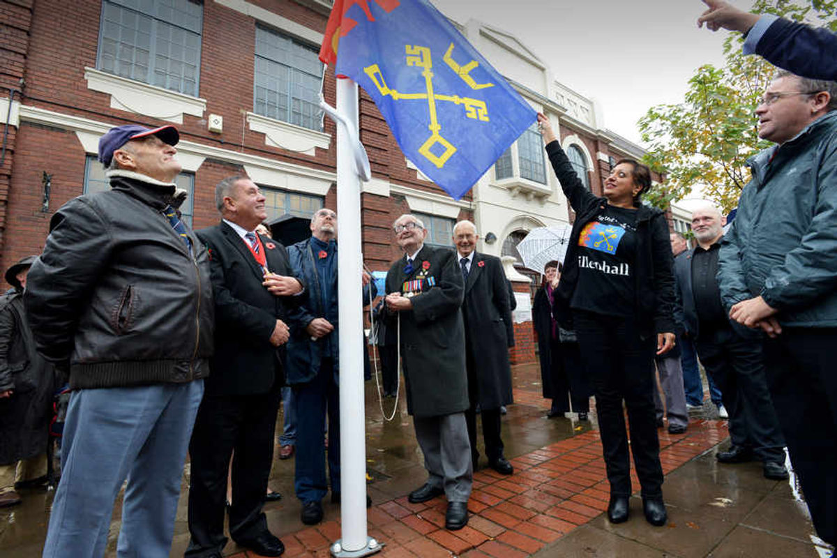 Flying at last! Willenhall raises its own flag | Express & Star