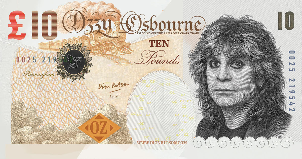 'The People's Prince': Dudley artist pays tribute to Ozzy Osbourne with ...