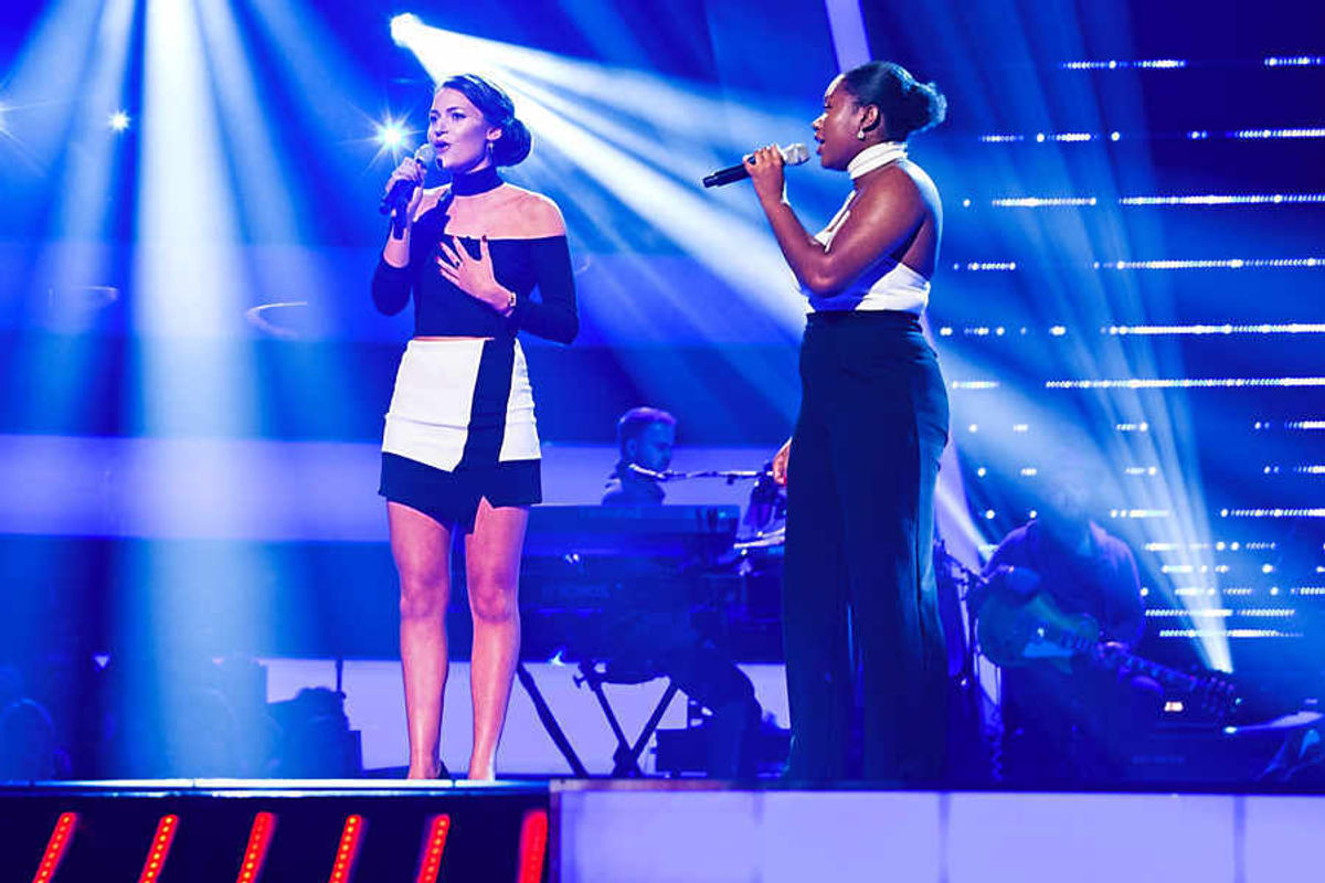 The Voice: Shropshire's Zoe and singing partner Ebony axed from show ...