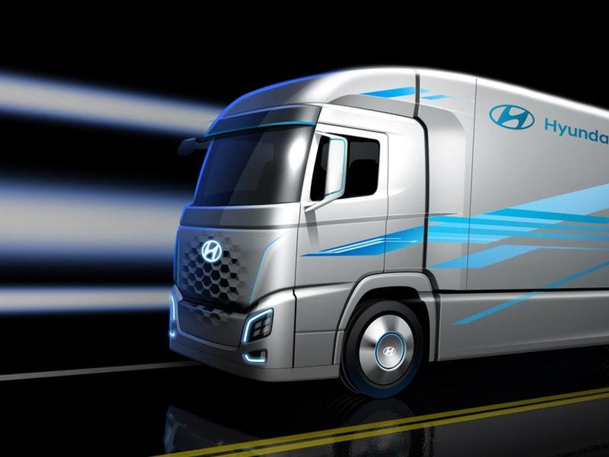 Hyundai presents new hydrogen-powered HGV | Express & Star