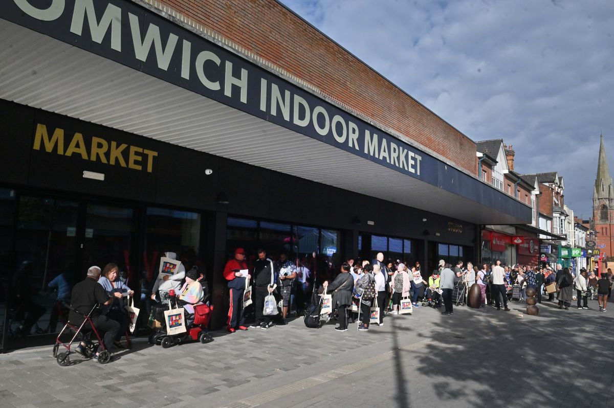 'A whole new chapter for West Bromwich' - Queues out of the door as new ...