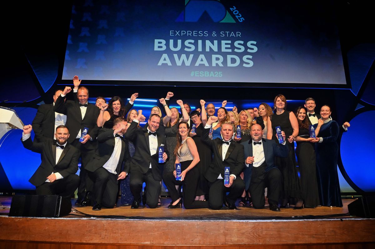 'Tears, laughter and celebrations' - Hundreds gather for the Express & Star Business Awards 2025 ...