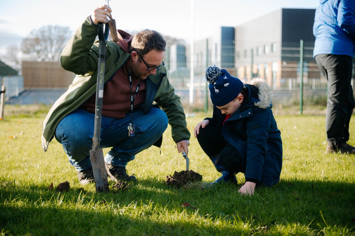 Special school growing for the future with tree planting event ...