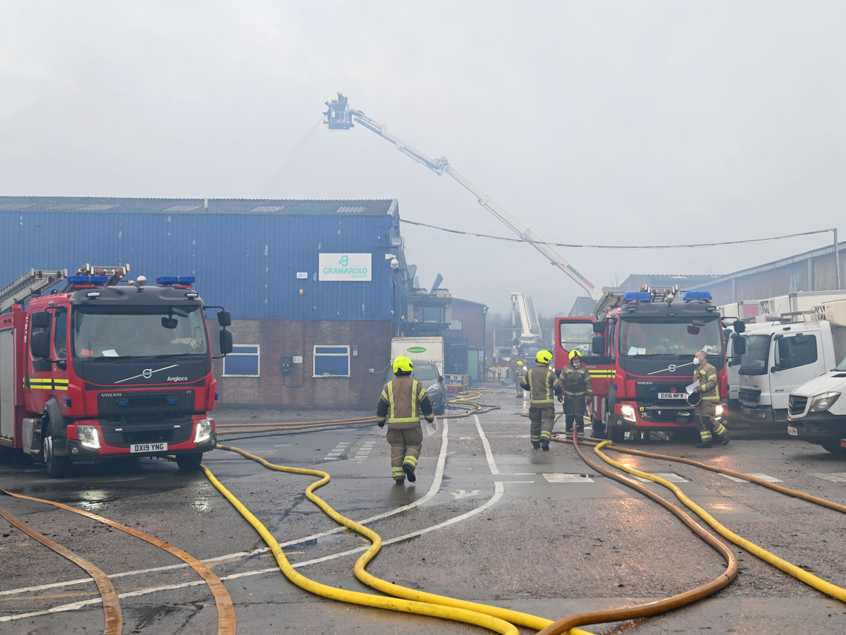 Major fire in Willenhall likely to have started accidentally, fire ...
