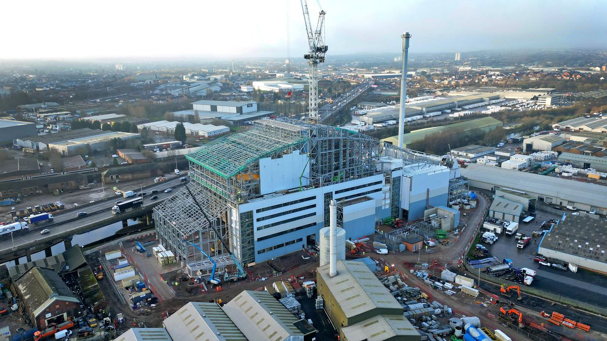 Watch: Work is continuing at the site of a new waste facility in West ...