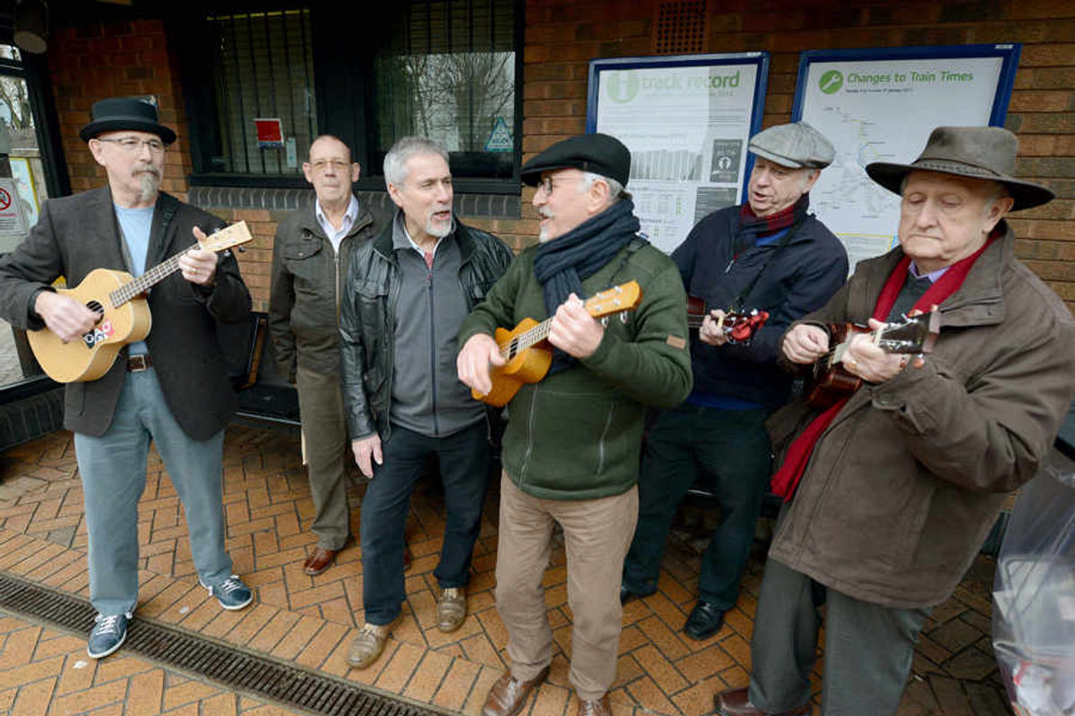 Gerron Board for Stourbridge Shuttle sing-along thanks to ex-Dexys ...