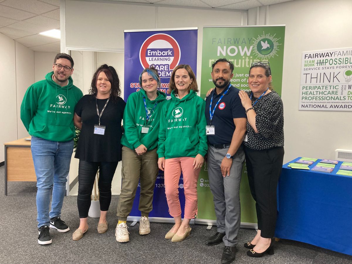 Telford MP shows support for care provider company | Shropshire Star