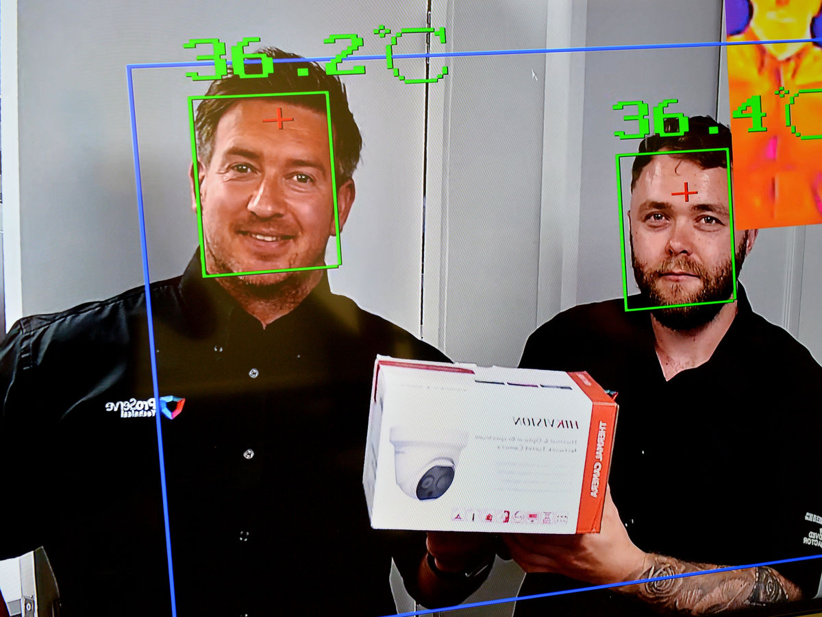 Fever-screening cameras offer an instant warning of coronavirus risk ...