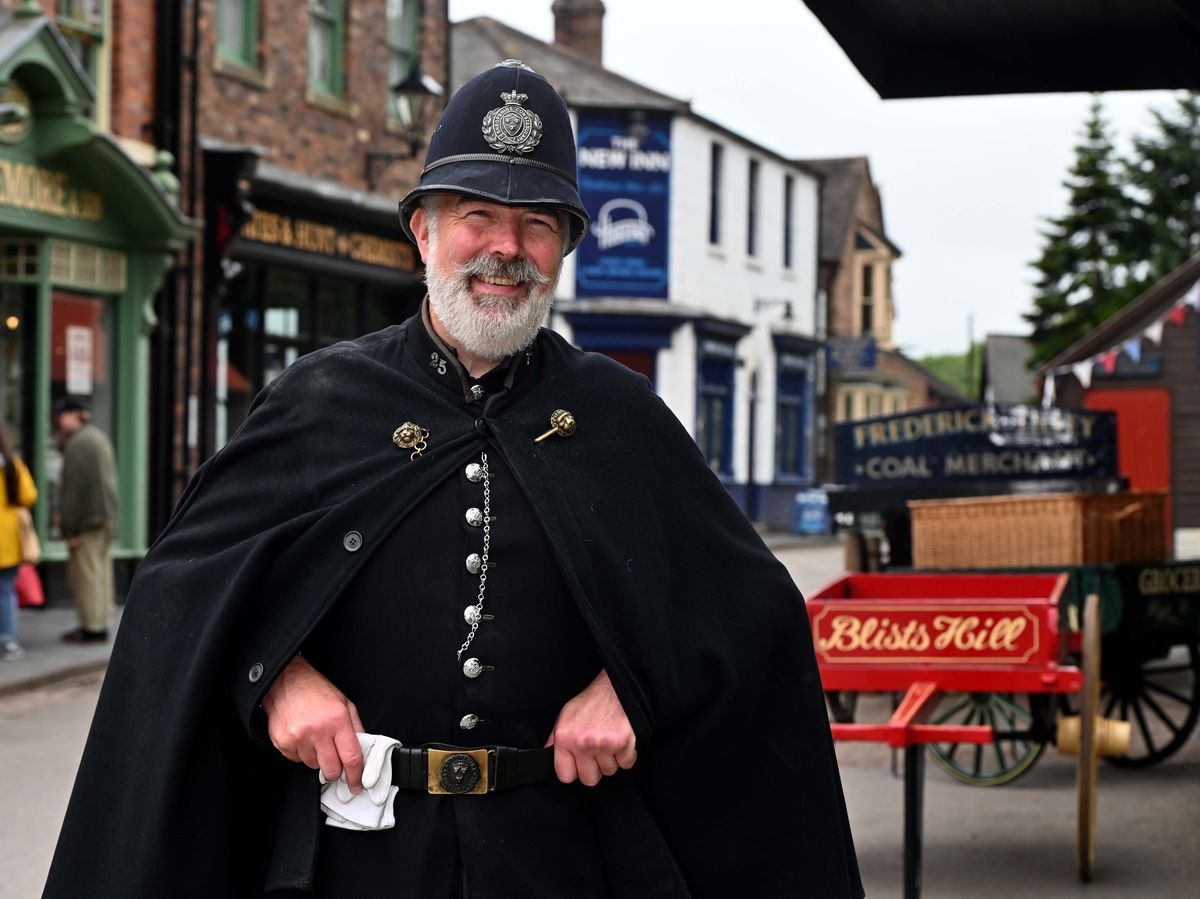 Watch: Blists Hill's legendary singing policeman celebrates 25 years at ...