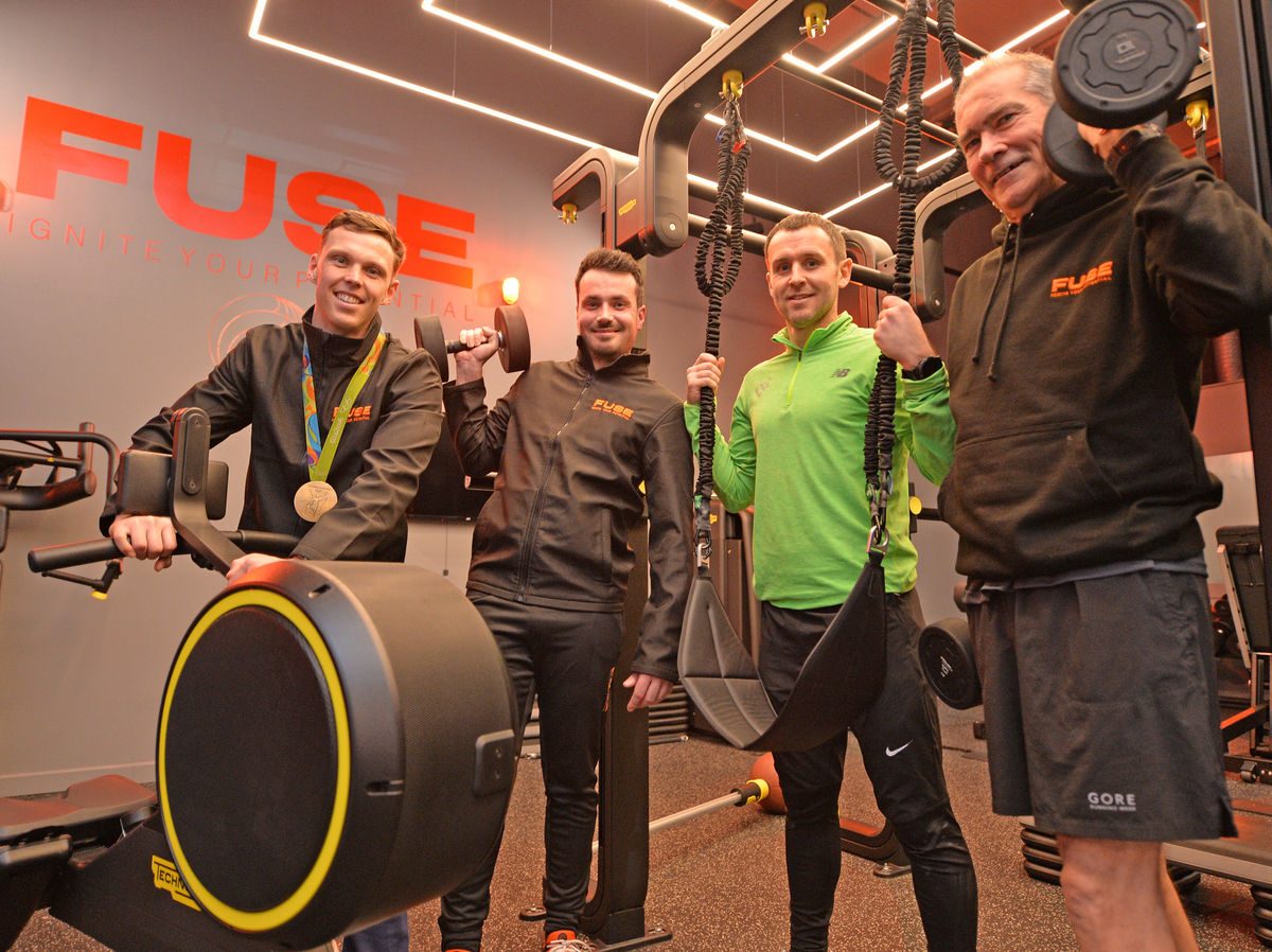 Olympic champion Joe Clarke shares fitness tips at launch of Stafford ...