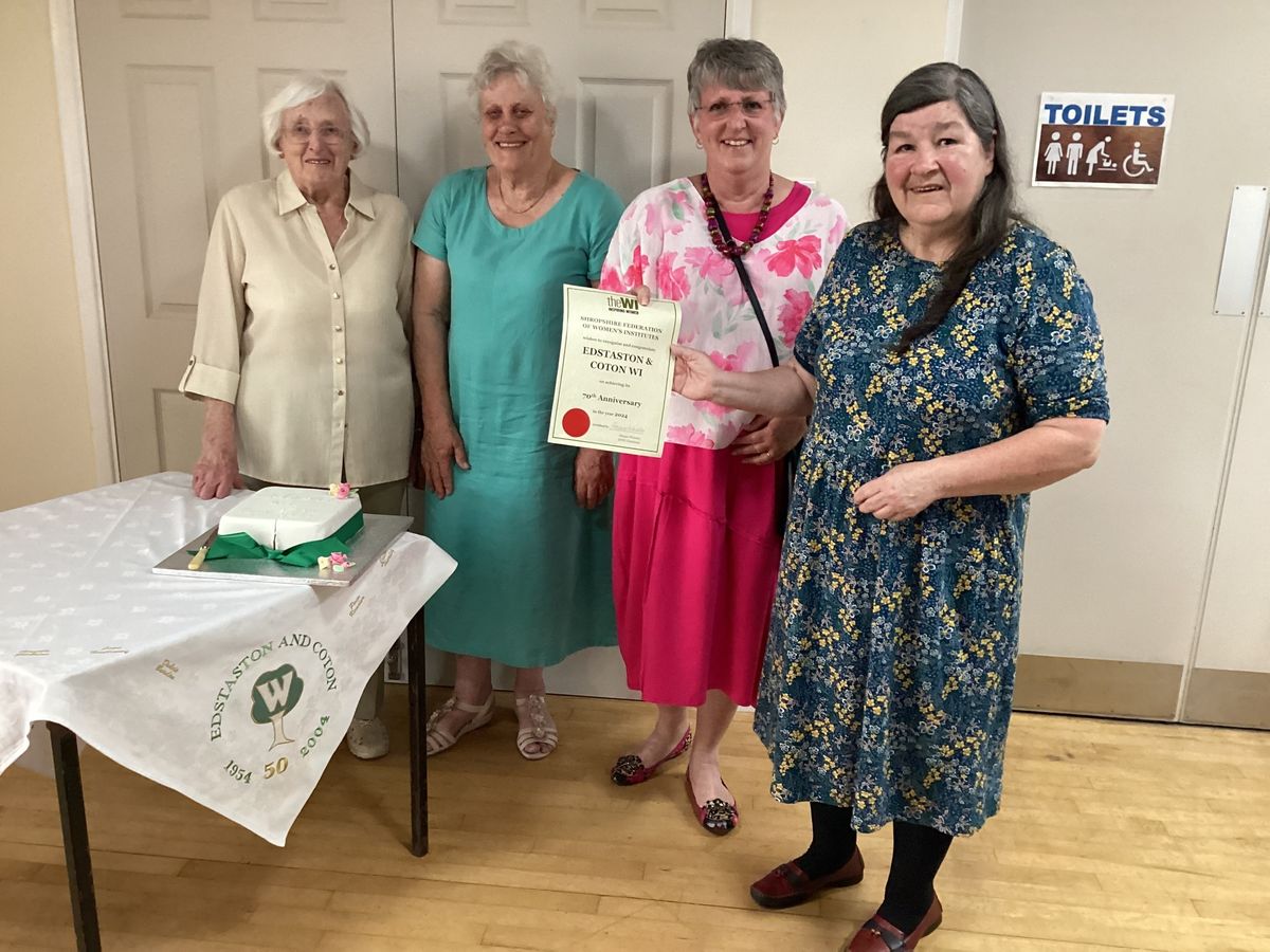 WI celebrate 70th birthday with live music and buffet | Shropshire Star