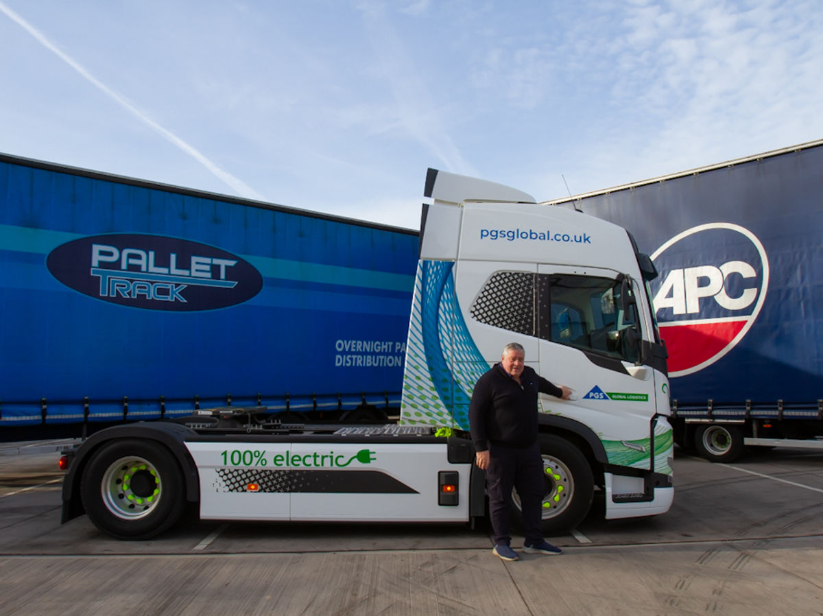 PGS puts first electric HGV on the road | Express & Star