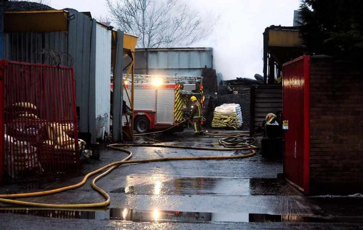 Arsonists blamed for blaze | Express & Star