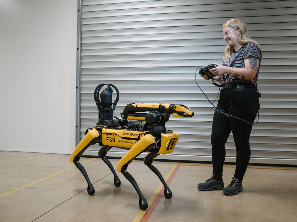 JLR’s new ‘Rover’ is a robotic dog employed to protect brand’s EV ...