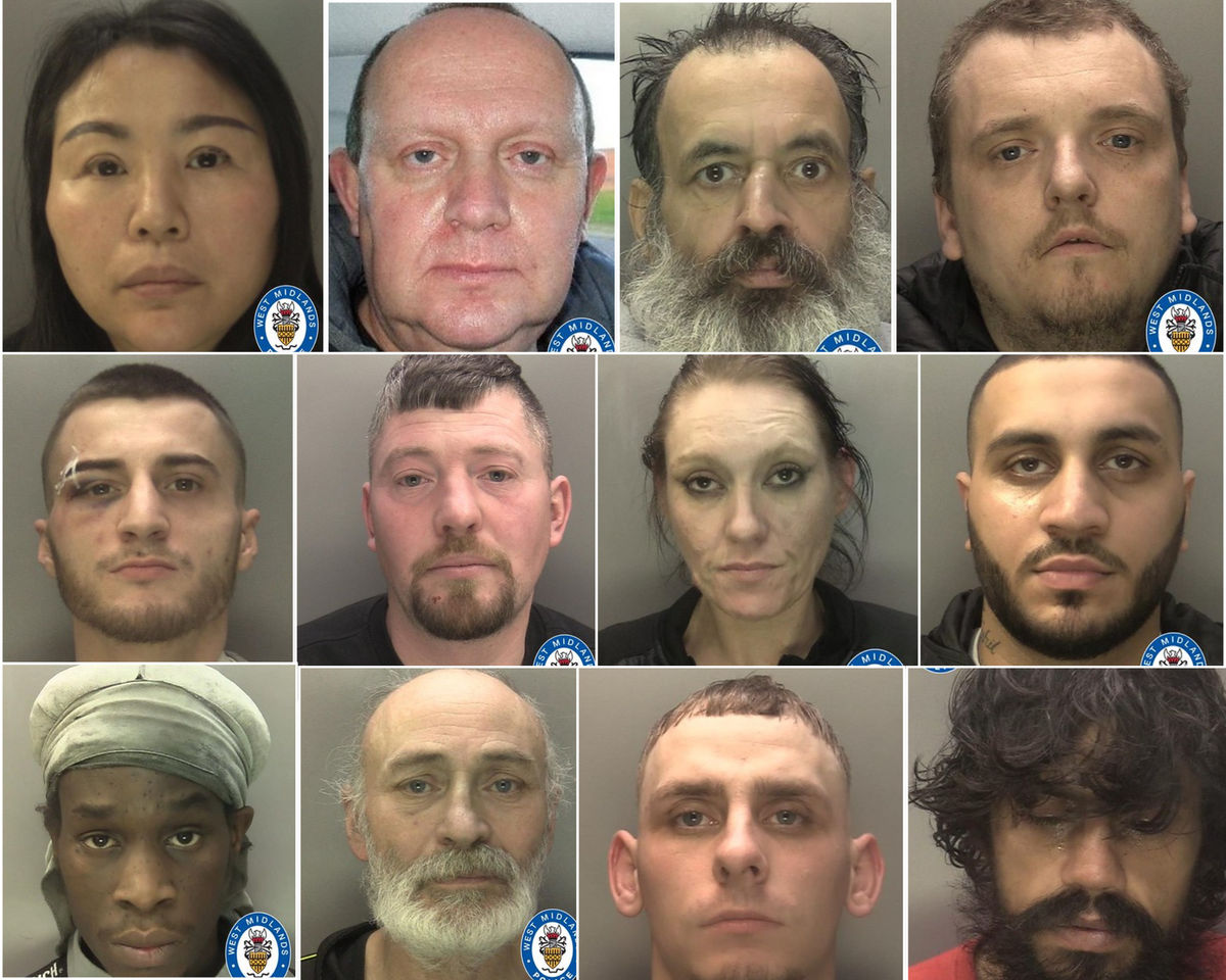 Pictured: The 12 men and women wanted by West Midlands Police in March | Express & Star