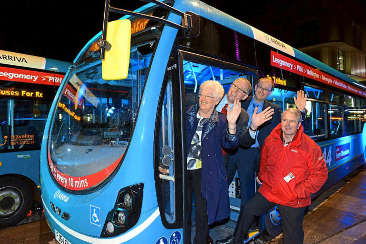 Watch: New fleet of buses launched in Telford | Shropshire Star