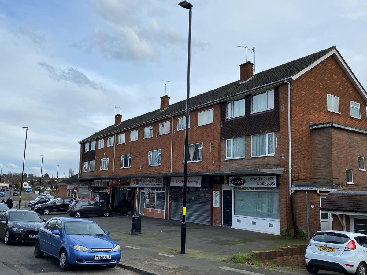 Mini parade of shops in Great Barr on the market with £345,000 price ...